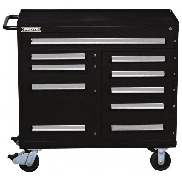 Proto 560S 45" Workstation- 10 Drawer- Gloss Black