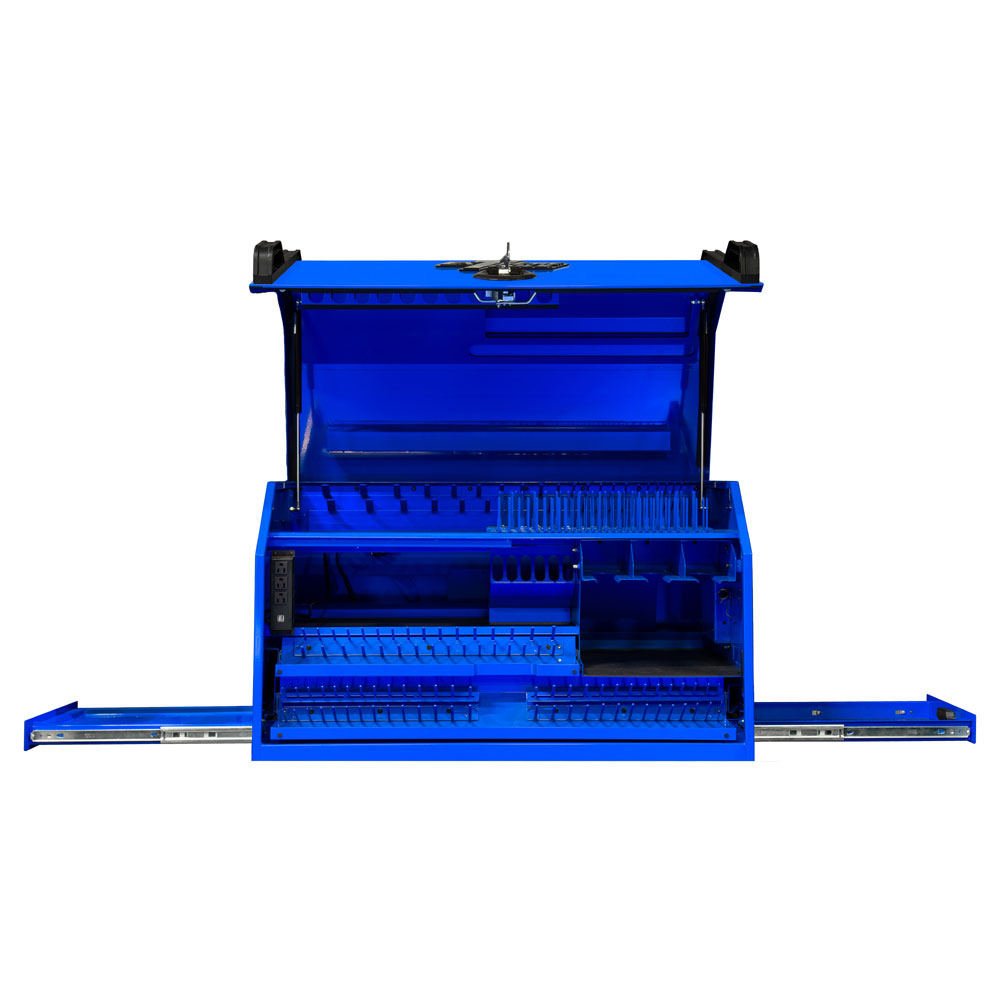 Extreme Tools 41" x 24" Deluxe Portable Workstation - Gloss Blue