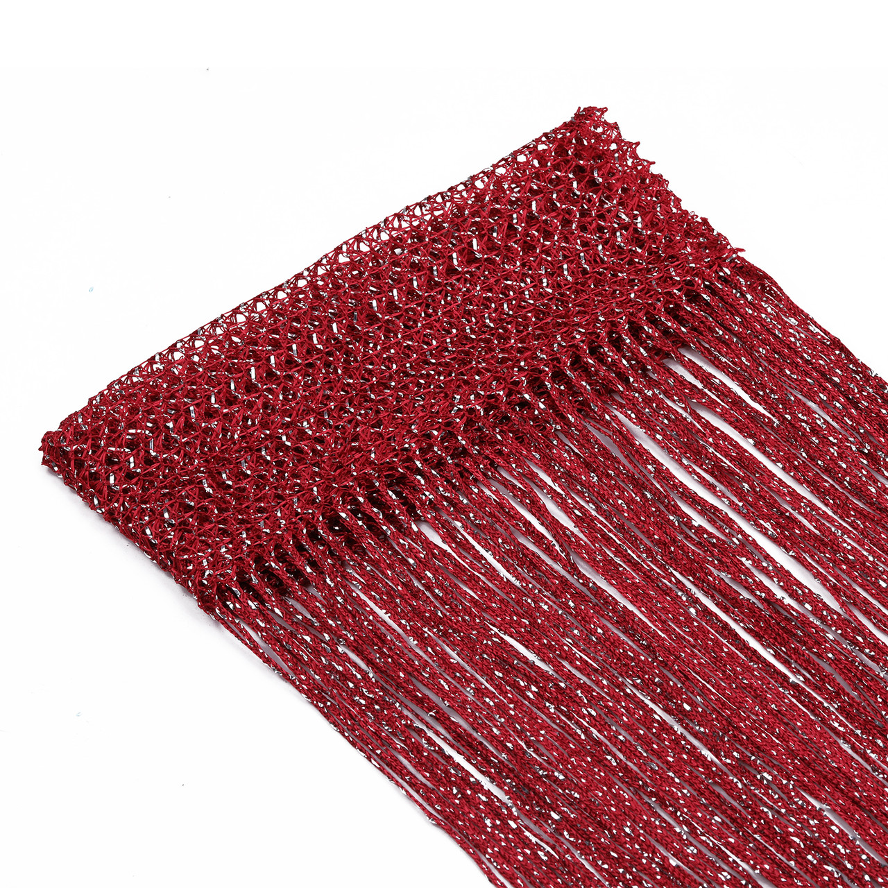 String Curtain Panel - Burgundy