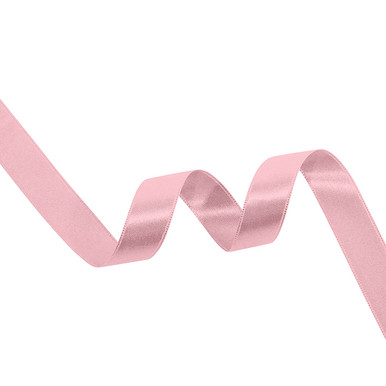 Double Sided Satin Ribbon - Baby Pink - Event Decor Shop