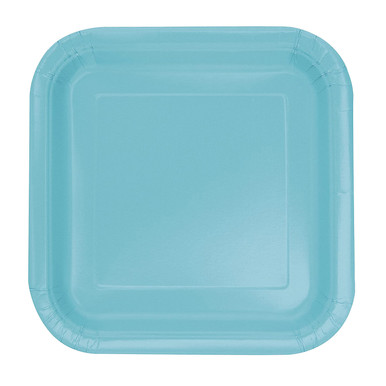Teal paper plates store