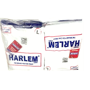 Harlem White T-Shirts Round Neck