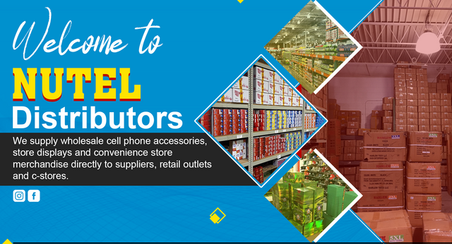 Wholesaler of Cell Phone Accessories & C-Stores Items - Nutel Distributors