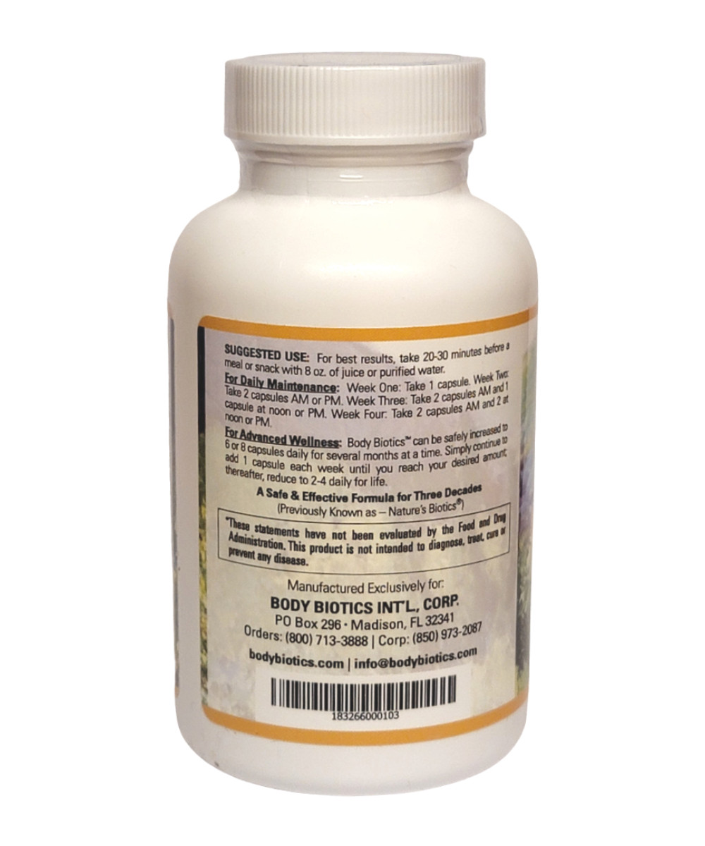 BODY BIOTICS SBO Probiotics Consortia™/ 90 Veggie Capsules / 500 mg
