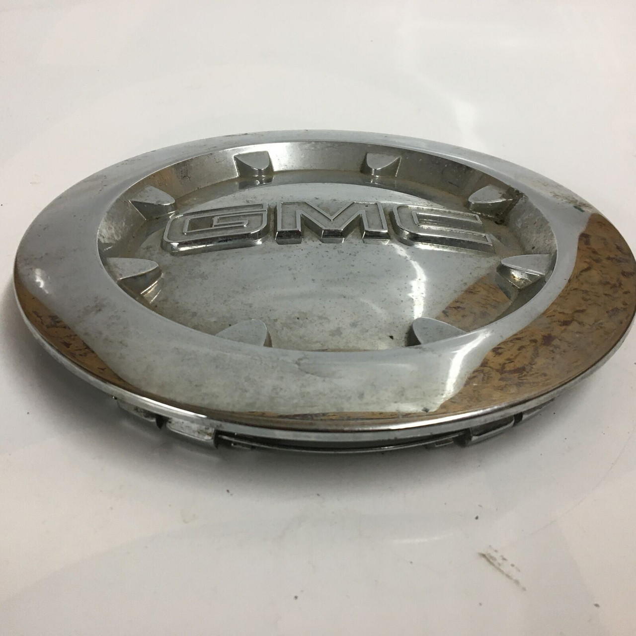 GMC 9596381 OEM RIM WHEEL CHROME FACTORY CENTER CAP GMC131 - Taz Wheels