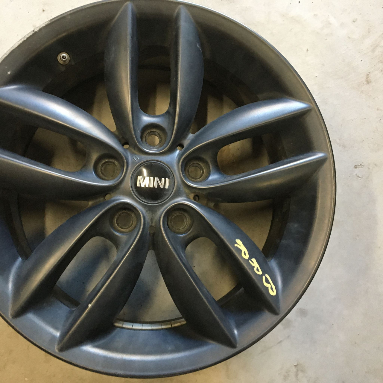 (2011-2017) Mini COUNTRYMAN 17x7 5x120 Aluminum Alloy Black 5 Double ...