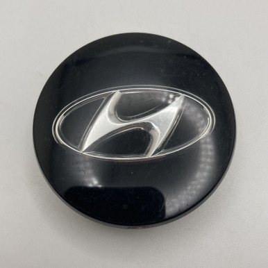 HYUNDAI CENTER CAP Black and Chrome NF 52960-3K210 HYU18 - Taz Wheels