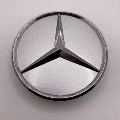 Mercedes-Benz Silver/Chrome Center Wheel Cap 2204000125 MER12 - Taz Wheels