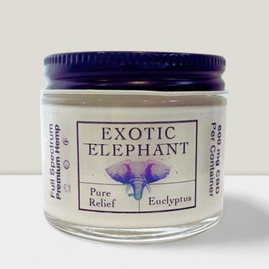 Pure Relief CBD + Magnesium Cream | Exotic Elephant