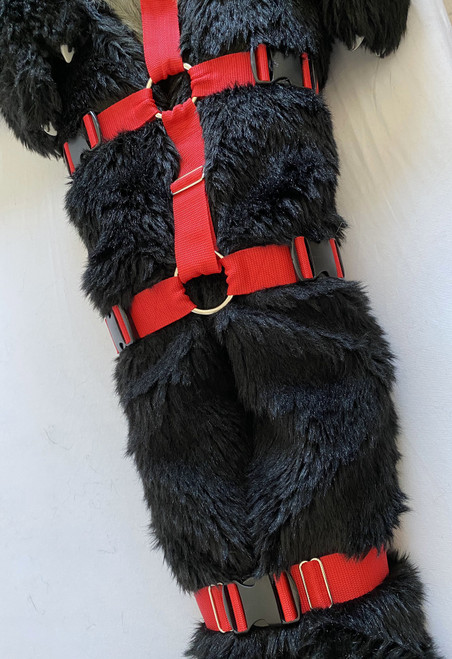 Full Body Tie-Up Harness (Standard Version) - Crunchycurl Creations