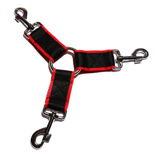 3-Point Connector (Cuffs/Rings) [2-colored] - Crunchycurl Creations