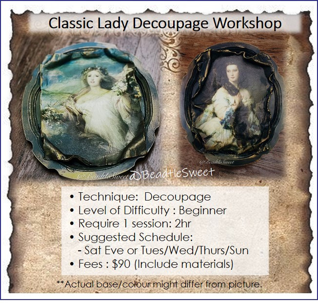 Decoupage Course: Classic Decoupage Workshop