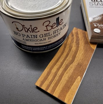 Dixie Belle No Pain Gel Stain Golden Ash by BeadtleSweet