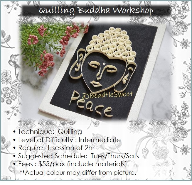 Quilling Course: Quilling Buddha Workshop