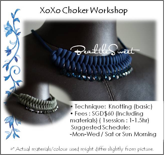 Jewelry Making Course :Link to Creativity Choker Workshop