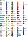 Swarovski Colour Chart