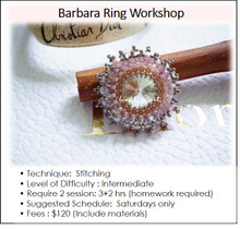 Jewelry Making Course : Barbara Ring Workshop