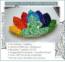 Quilling Course: Quilling Sitting Buddha Workshop
