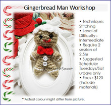 Crochet Course: Gingerbread Man Crochet Workshop