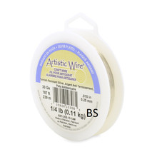 30 Gauge Silver Artistic Wire (Big Spool) by BeadtleSweet
