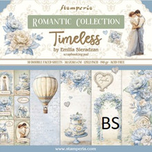 Stamperia Paper Pad Block 10 sheets Timeless by BeadtleSweet