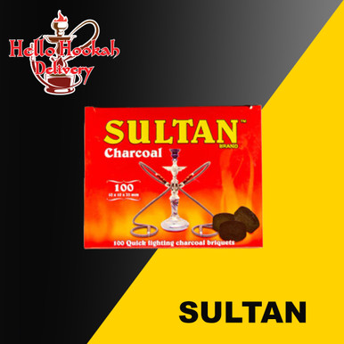 Sultan Charcoal 100 Quick Lighting Briquets