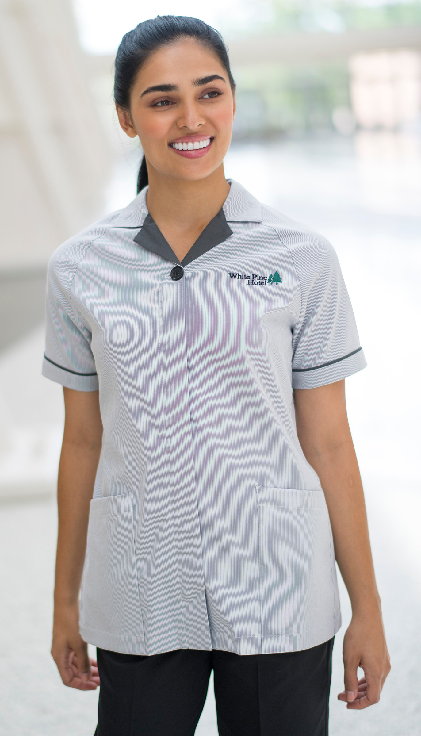 Housekeeping and maid tops and tunics.