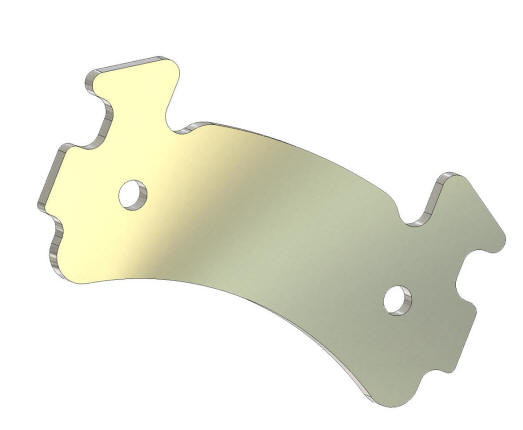 Aluminum Brake Pad Spacers - Wenteq Inc - 4raceparts