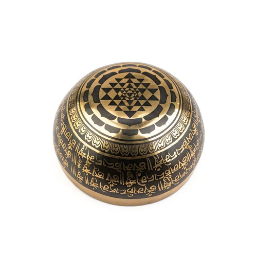 5.5" C/G Note Premium Etched Singing Bowl Zen Himalayan Pro Series # ...