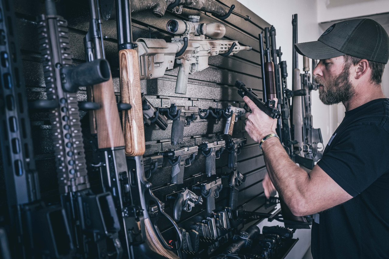 Your Dream Gun Room at an Affordable Price: DIY Gun Room Ideas - Hold Up Displays
