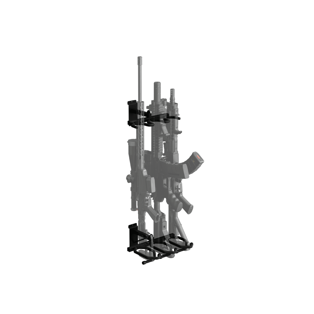 Long Gun Storage Racks | Wall Mount Gun Rack | Gun Wall Mount