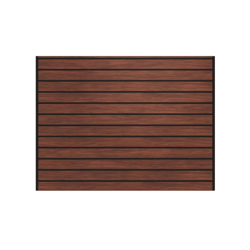 Walnut Slatwall Gun Mounts | Gun Room Wall Panels