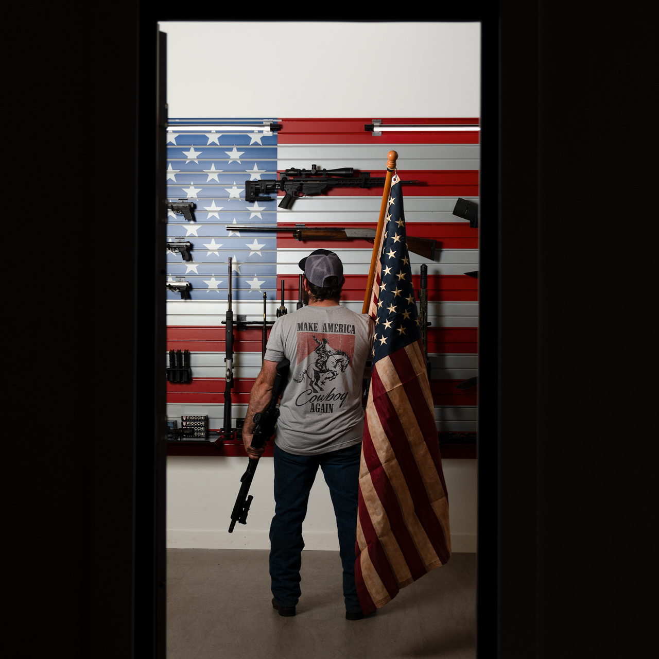 Patriot Wall Display Package - HD116-F - Hold Up Displays