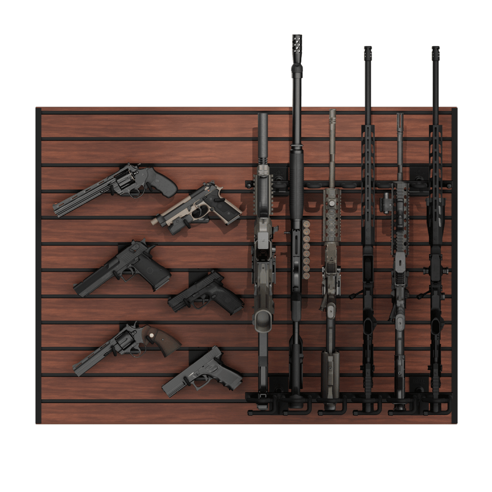 Gun Wall Displays | Gun Wall Panels | Wall Gun Rack System