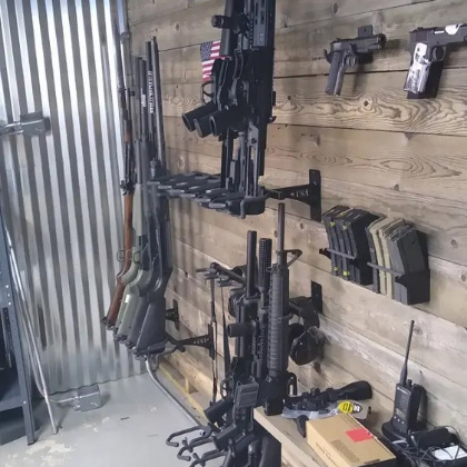 Hold Up Displays | Gun Wall Displays & Gun Storage Solutions