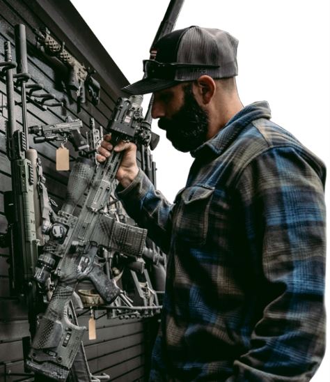 Hold Up Displays | Gun Wall Displays & Gun Storage Solutions