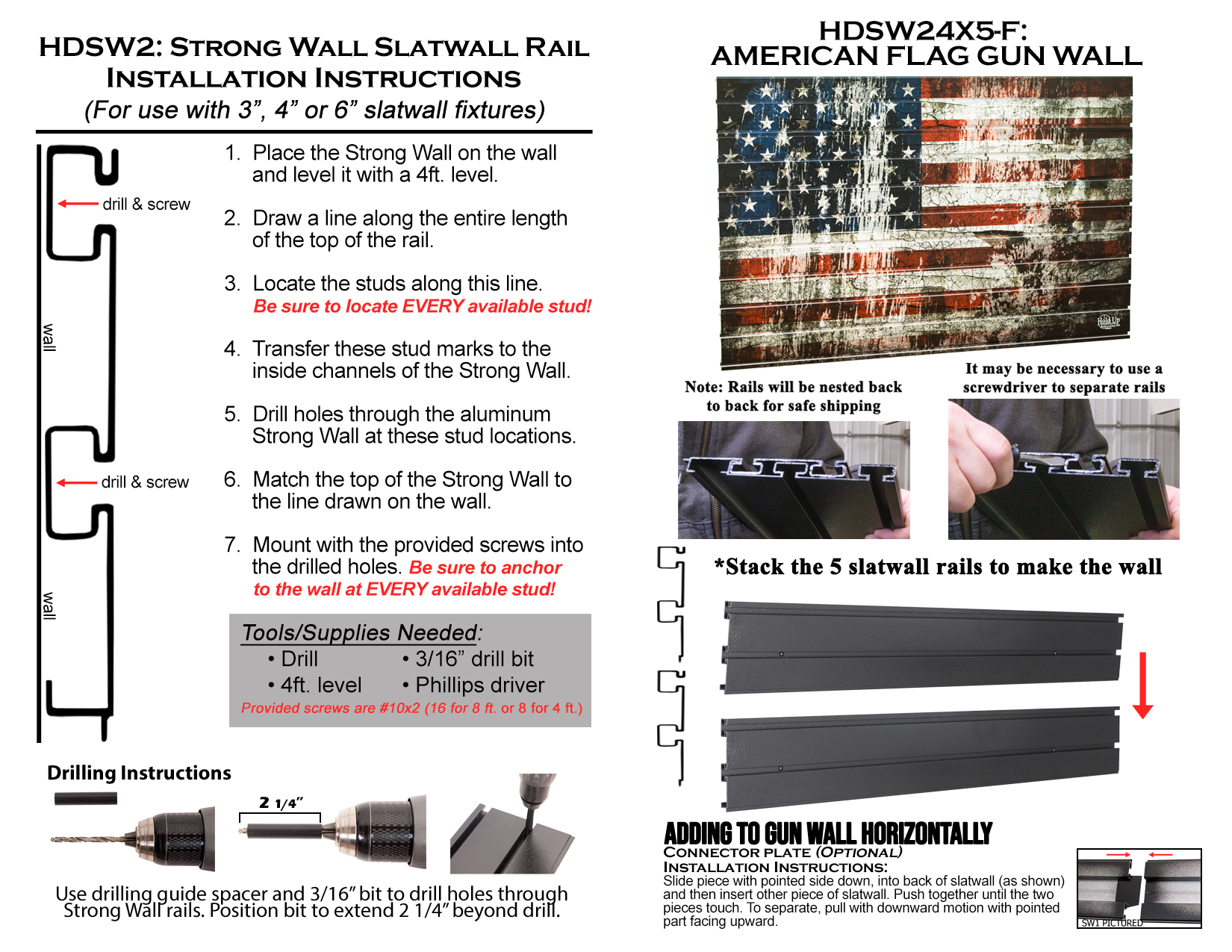 American Flag Gun Wall Mount | American Flag Gun Wall