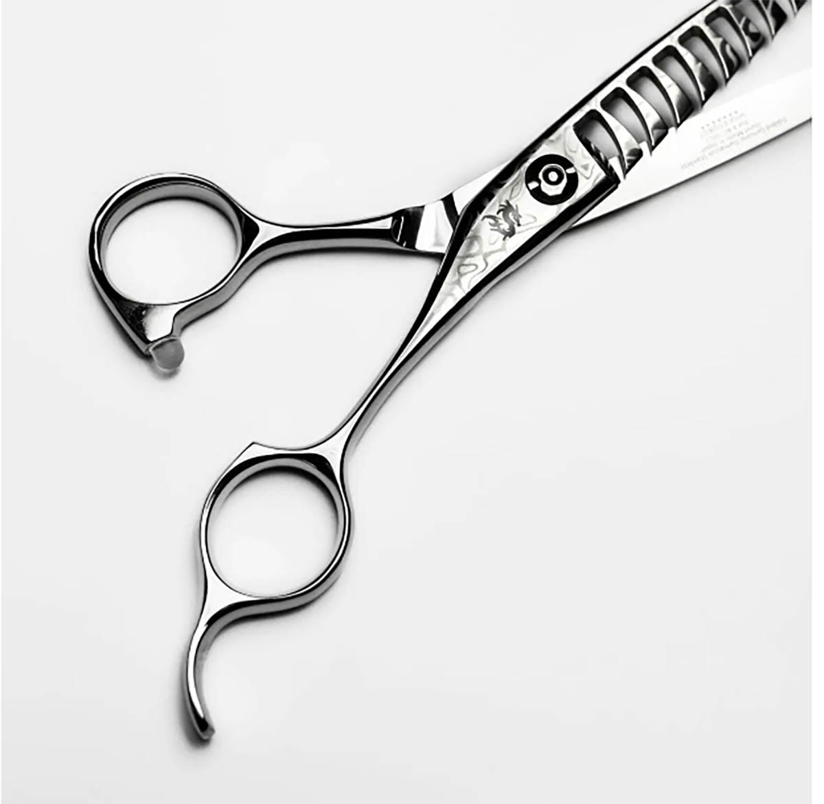 KAMISORI SAMURAI DAMASCUS TEXTURIZING SCISSORS SHEARS 6 INCH - Quinn ...