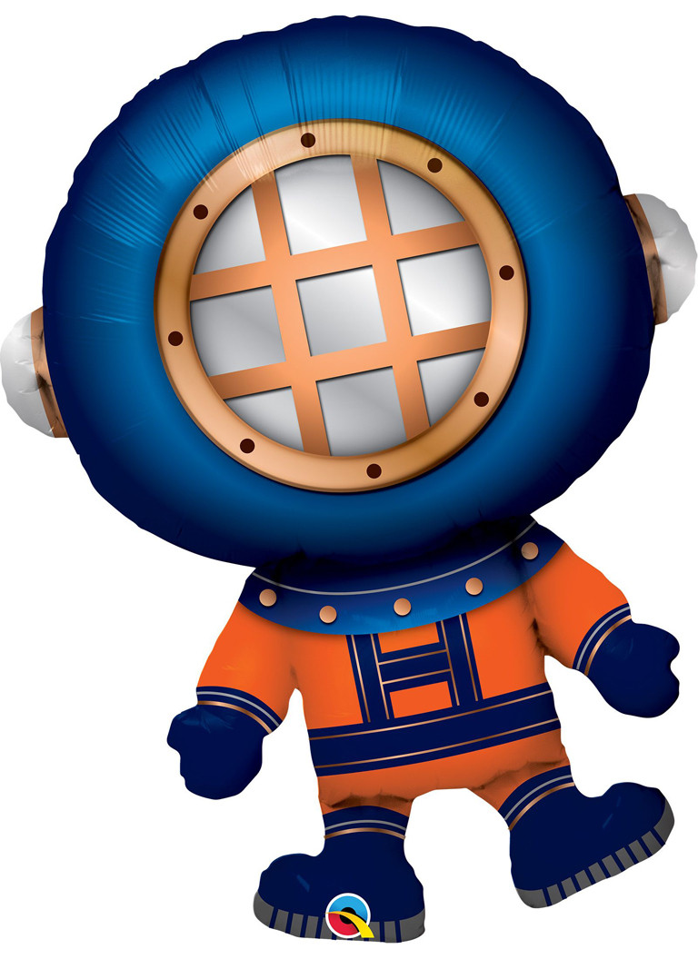 Deep Sea Diver Shape - M & M Balloon Co. of Seattle