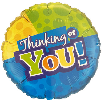 Thinking of You Color Blocks - M & M Balloon Co. of Seattle