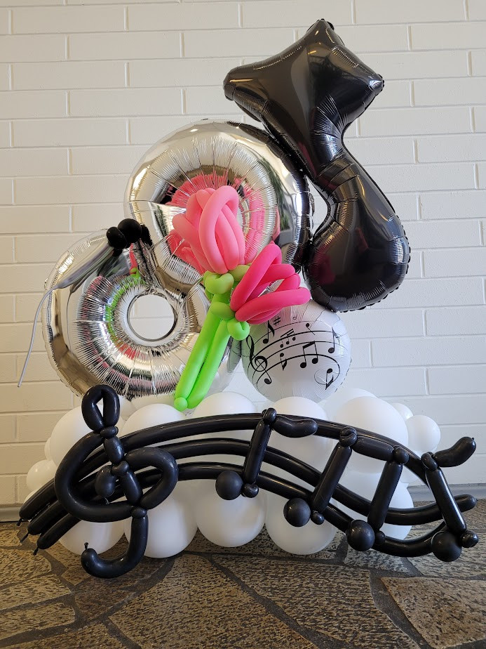 Music Marquee - M & M Balloon Co. of Seattle