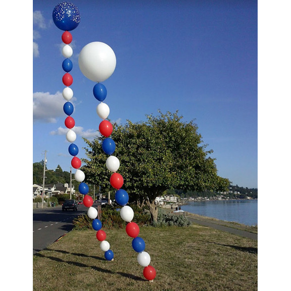 Balloon Decor - SKY DANCERS - M & M Balloon Co. of Seattle