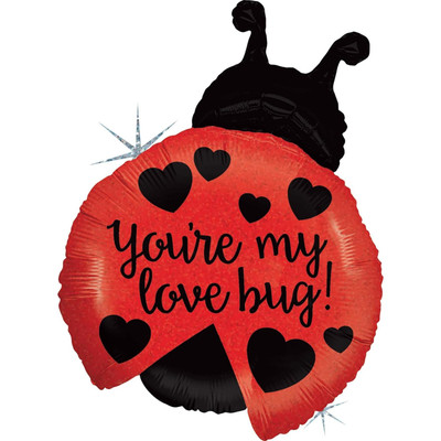 You're My Love Bug Jumbo Shape - M & M Balloon Co. of Seattle