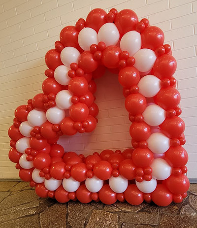 Quicklink Self-standing Heart - M & M Balloon Co. of Seattle