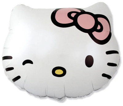 Hello Kitty Head Shape - M & M Balloon Co. of Seattle