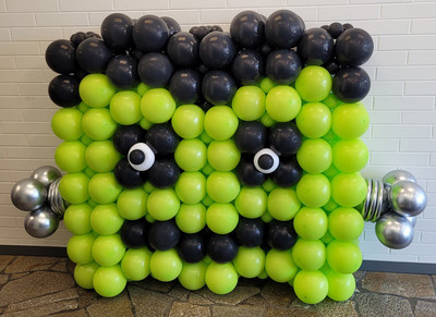 Halloween Frankenstein Head Sculpture - M & M Balloon Co. of Seattle