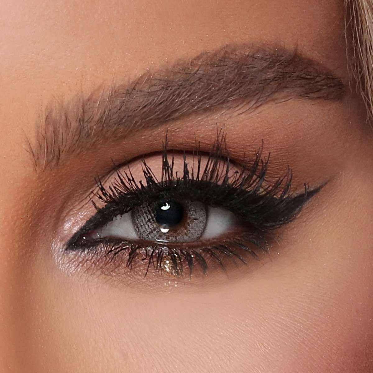 Amara Caramel Stone Monthly Colored Contact Lenses