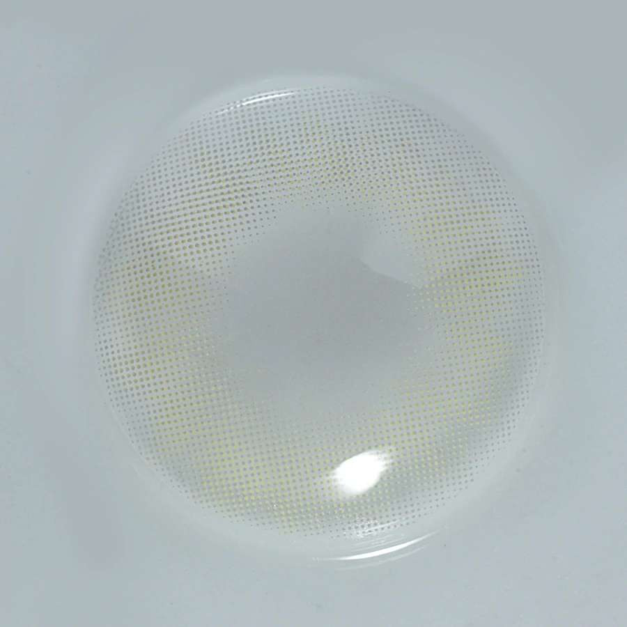 Anesthesia Addict Azure Honey Gray Colored Contact Lenses