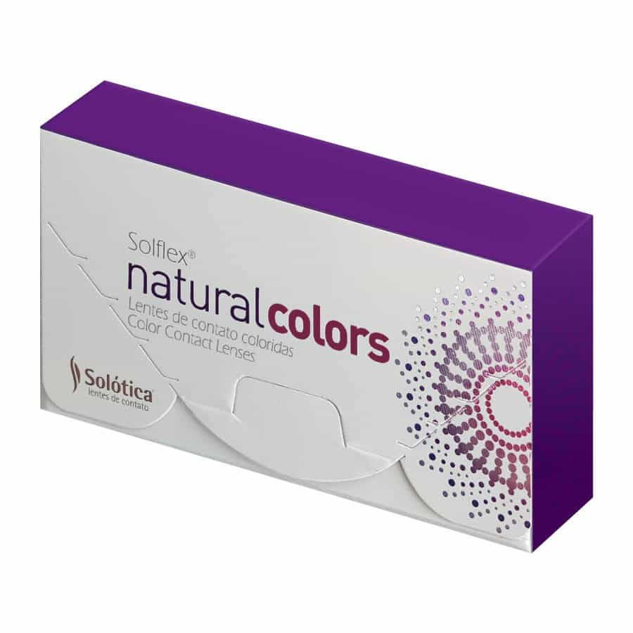 Solotica Solflex Natural Colors Topazio Monthly Lenses