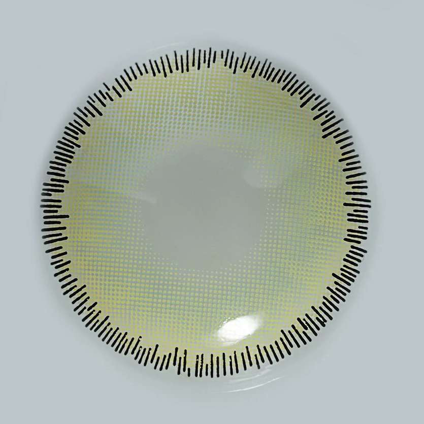 Anesthesia Anesthetic Lima Green Colored Contact Lenses